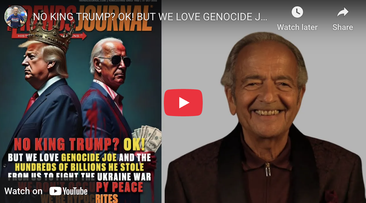 NO KING TRUMP? OK! BUT WE LOVE GENOCIDE JOE WHO STOLE BILLIONS FOR ...